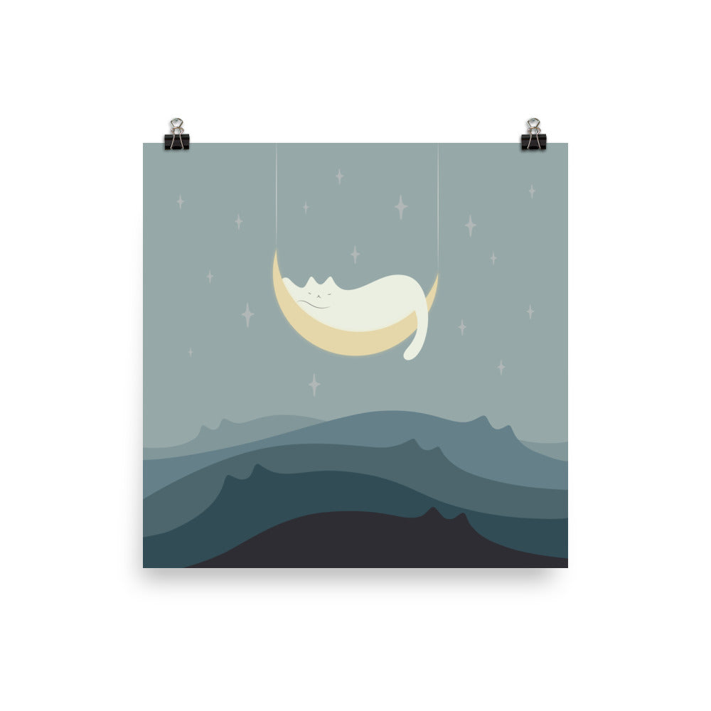 Cat Landscape 188 - Art print | I Love Doodle - The visual art of Lim ...