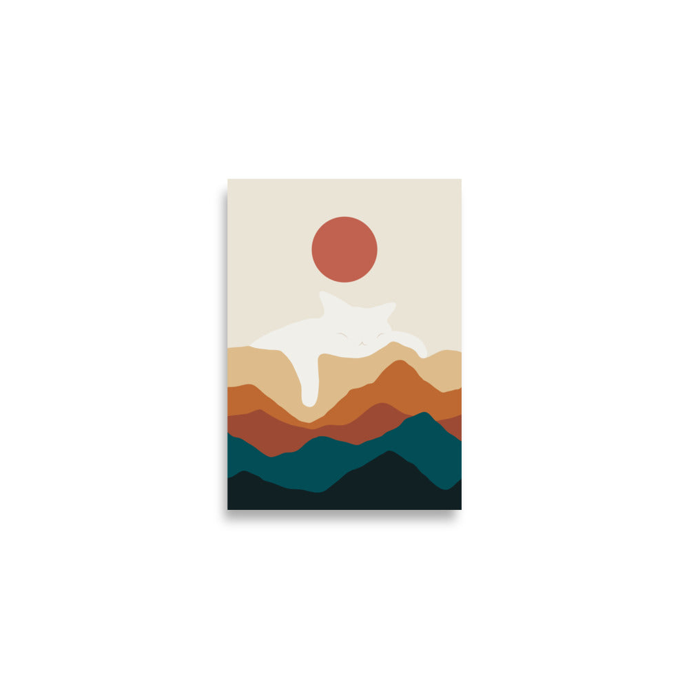Cat Landscape 211 - Art print | I Love Doodle - The visual art of Lim ...