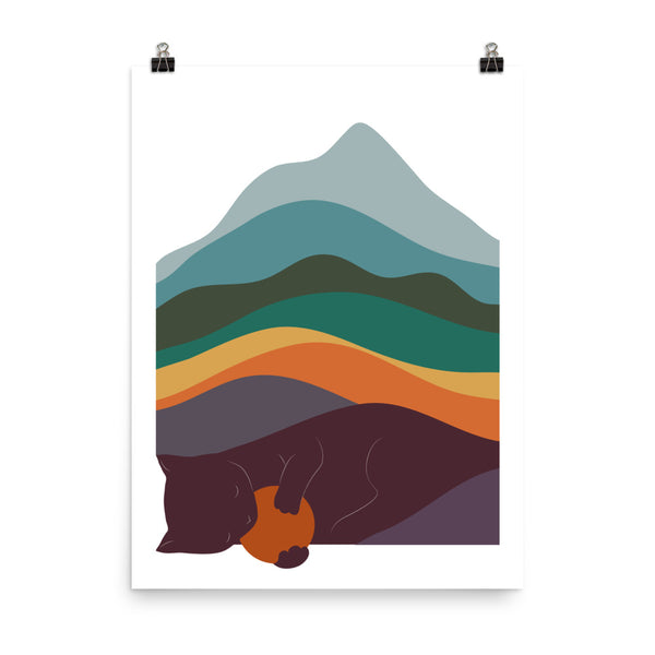 Cat Landscape | I Love Doodle - The visual art of Lim Heng Swee