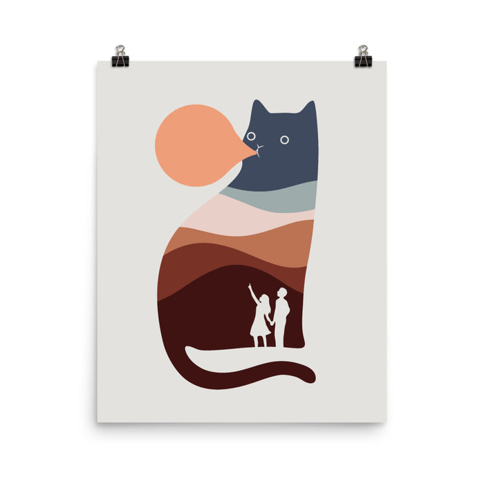 Cat Landscape | I Love Doodle - The visual art of Lim Heng Swee