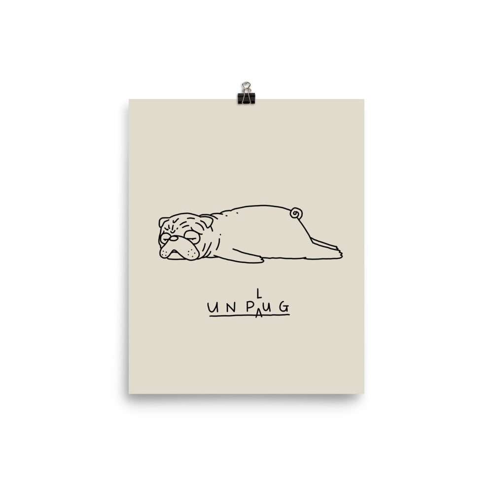 Moody Animals: Pug | I Love Doodle - The visual art of Lim Heng Swee