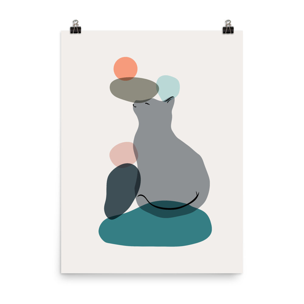 Cat Landscape | I Love Doodle - The visual art of Lim Heng Swee