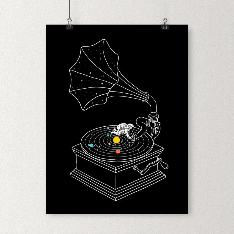 Star track - Art print | I Love Doodle - The visual art of Lim Heng Swee