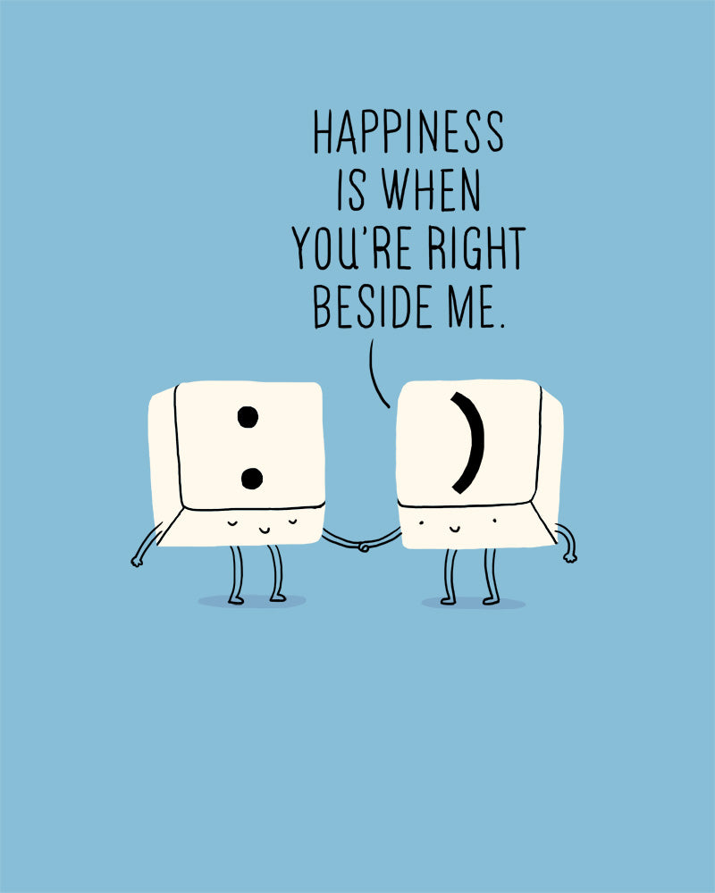 Right beside me - Art print | I Love Doodle - The visual art of Lim ...